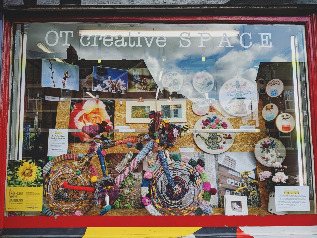 Open Gardens window exhibition – OT creative space